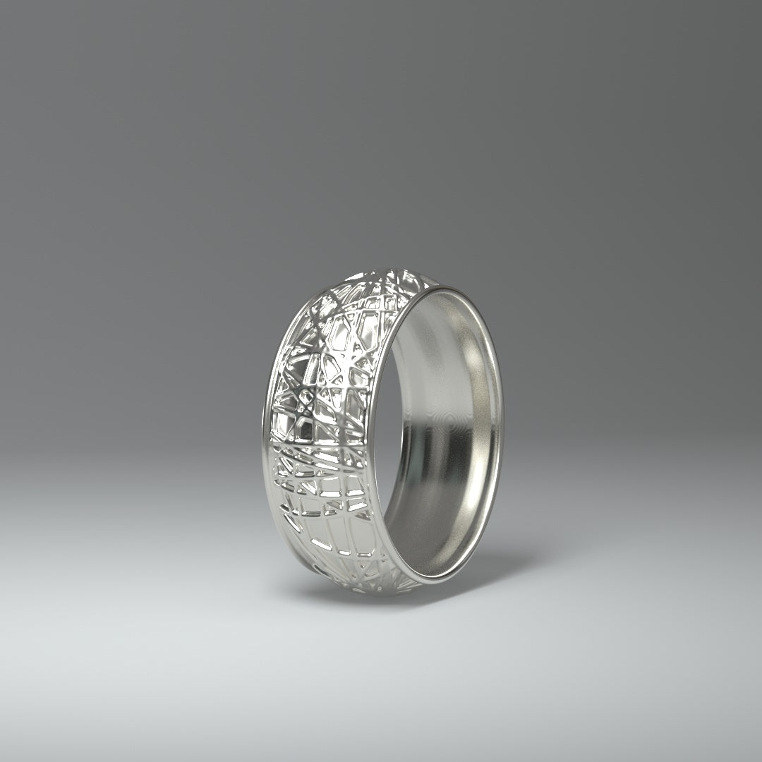 silver ring "crossings" – TOJOMI